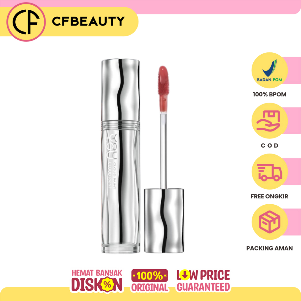 Jual YOU Cloud Paint Glassy Glow Lip Tint Glasting Tint Lip Stain ...