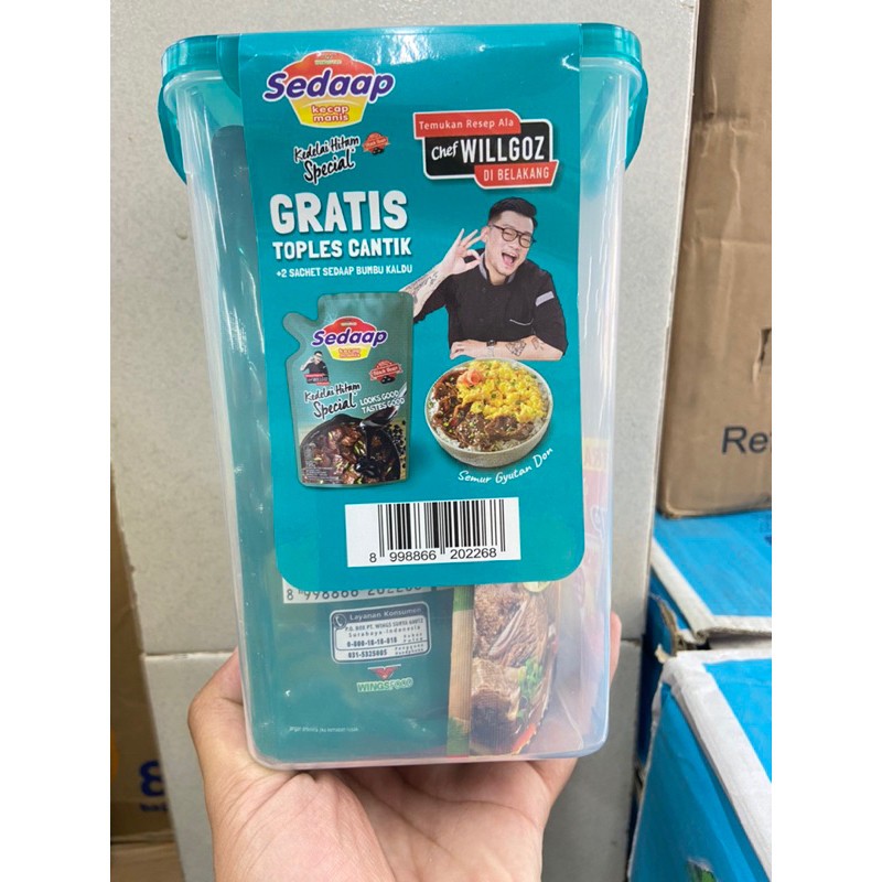 Jual Kecap Sedap 725gr Free Toples Kecap Sedaap Kecap Manis Special ...