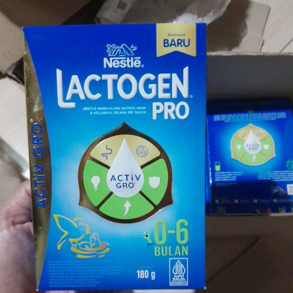 Jual Lactogen 0-6 bulan 180gr original ed panjang 2026 | Shopee Indonesia