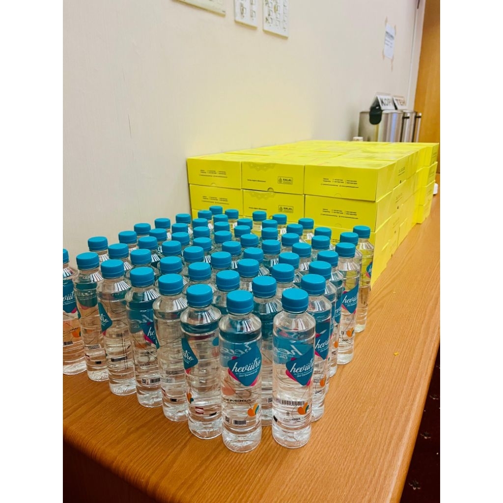 Jual AIR DEMINERAL HEVIITRO 400 ML || AIR DEMINERAL 400 ML || AIR MINUM ...