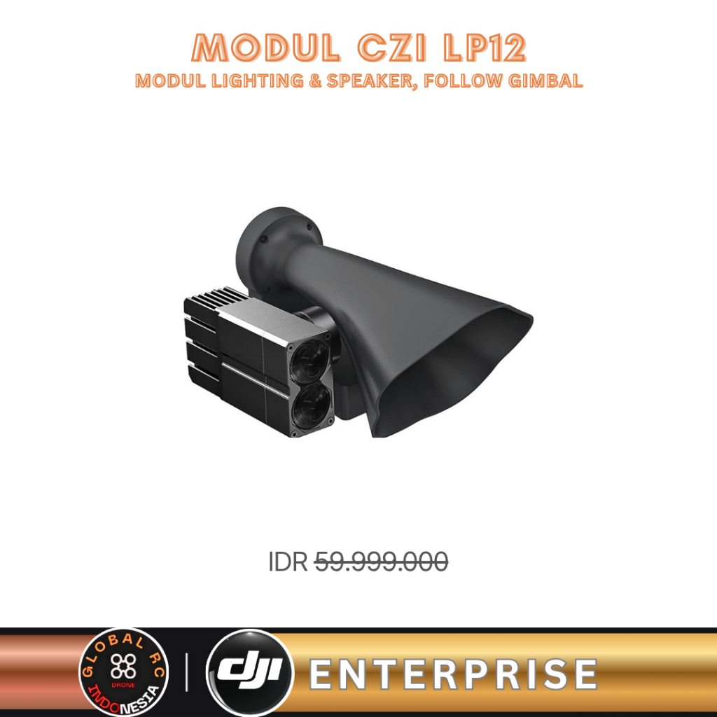 Jual DJI Matrice 30 Enterprise Thermal - CZI LP12 Flying Eye Modul Speaker Include Lighting ...