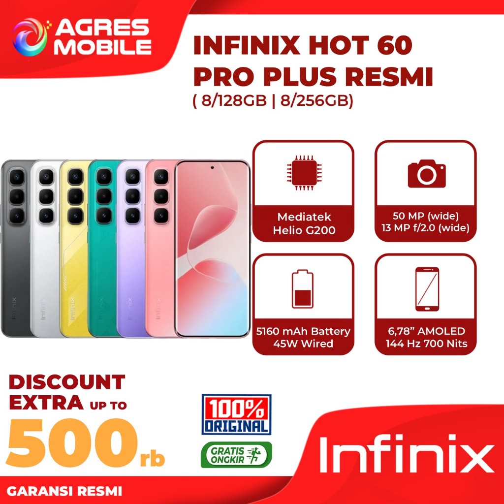 Jual Infinix Harga Termurah | Model Terbaru April 2026