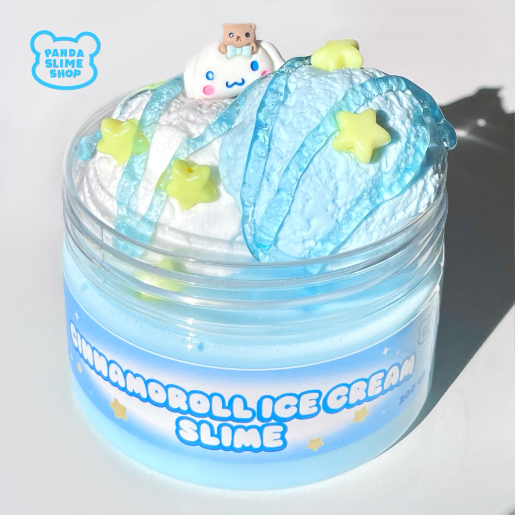 Jual cinnamoroll ice cream slime by pandaslimeshop | Shopee Indonesia