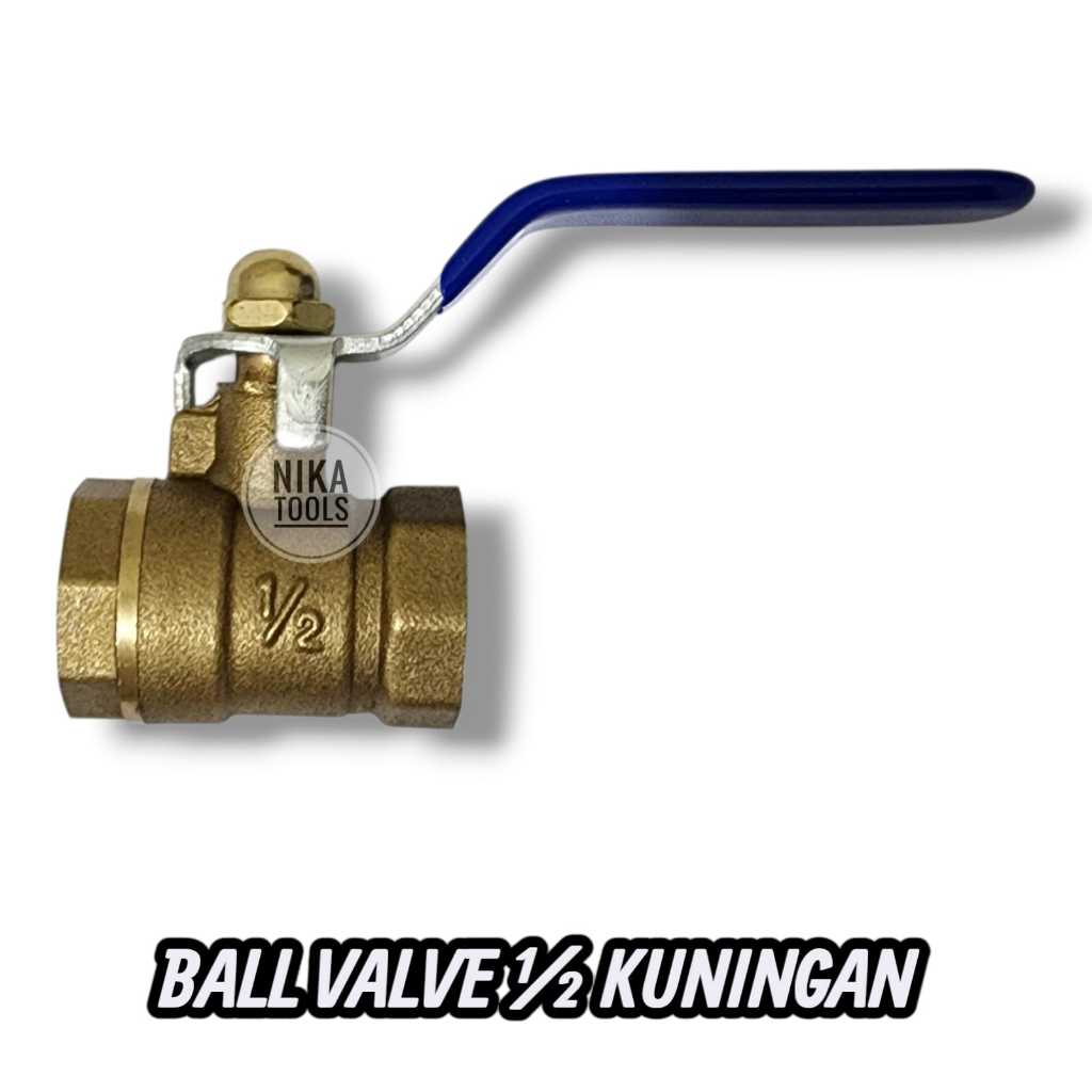 Jual Ball Valve 1/2 " Inch Stop Kran Kuningan | Shopee Indonesia