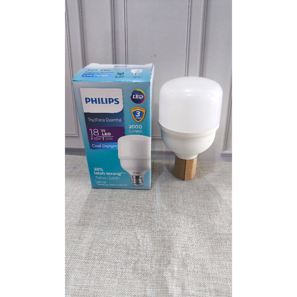 Jual lampu LED PHILIPS 18 Watt TrueForce essentials | Shopee Indonesia