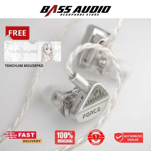Jual Tanchjim Force Open Back 2 Dynamic Driver In-ear hifi earphone | Shopee Indonesia