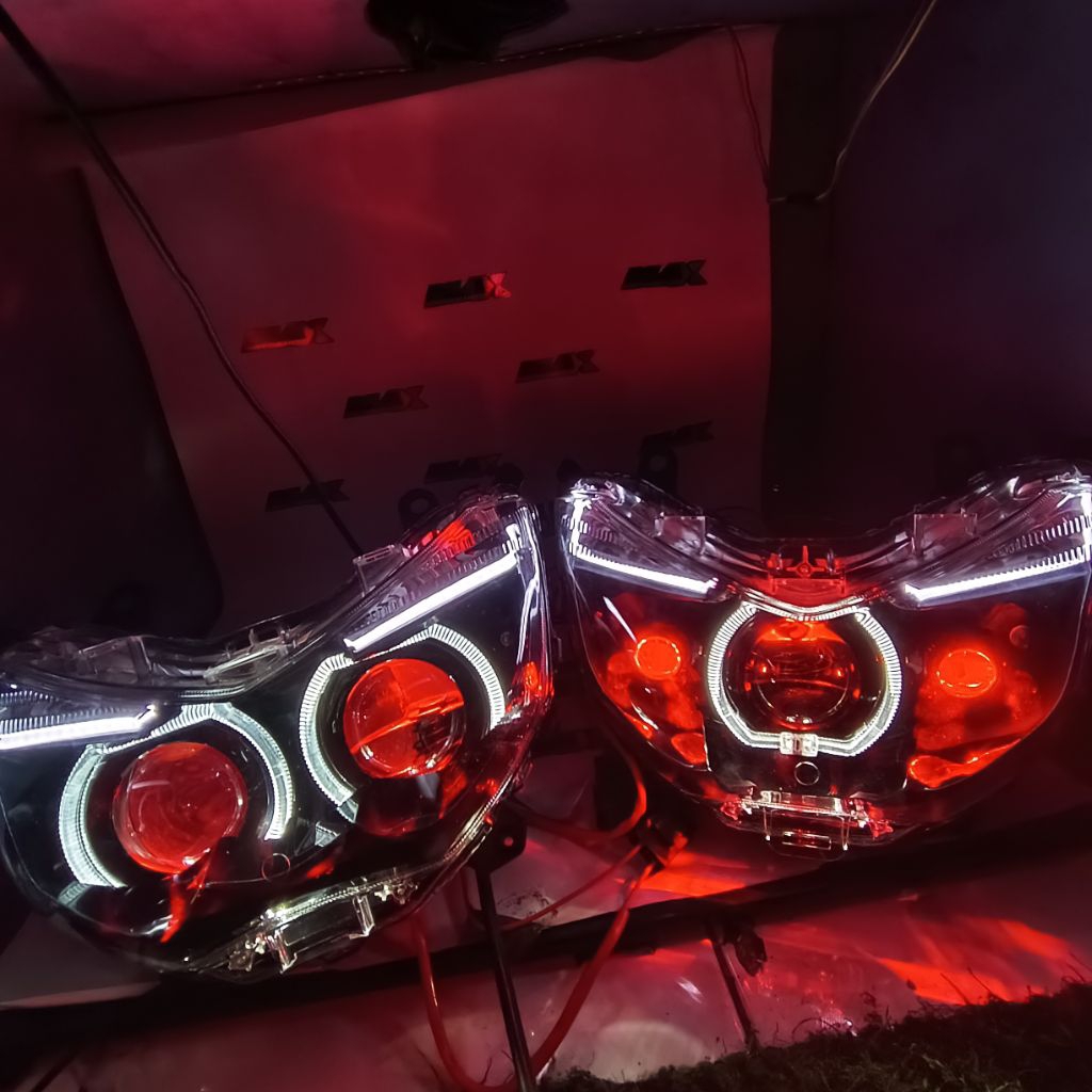 Jual LAMPU PROJIE BILED,PROJI LED DAN DAYMAKER UNTUK MOTOR NMAX OLD ...