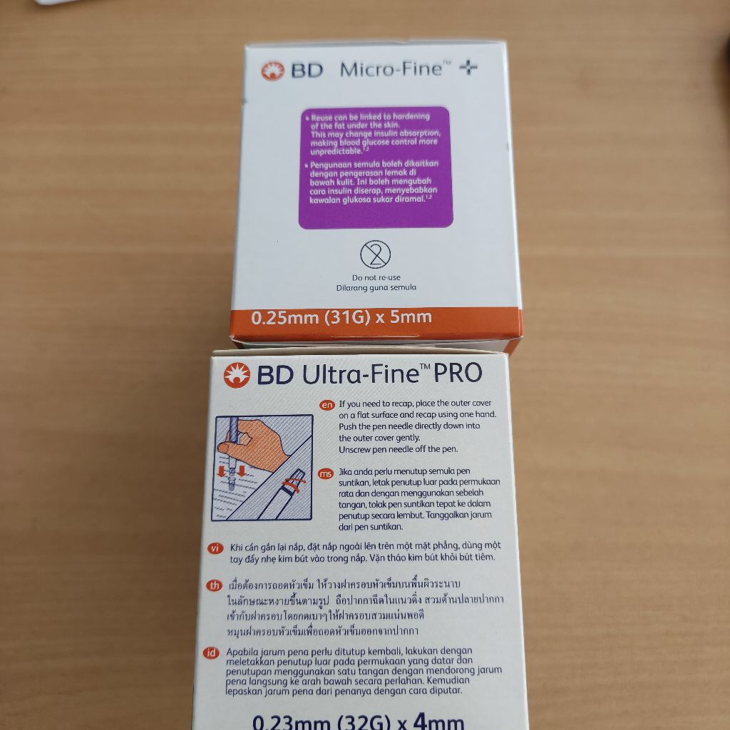 Jual Pen Needles BD Microfine Pen Needle Jarum Insulin | Shopee Indonesia