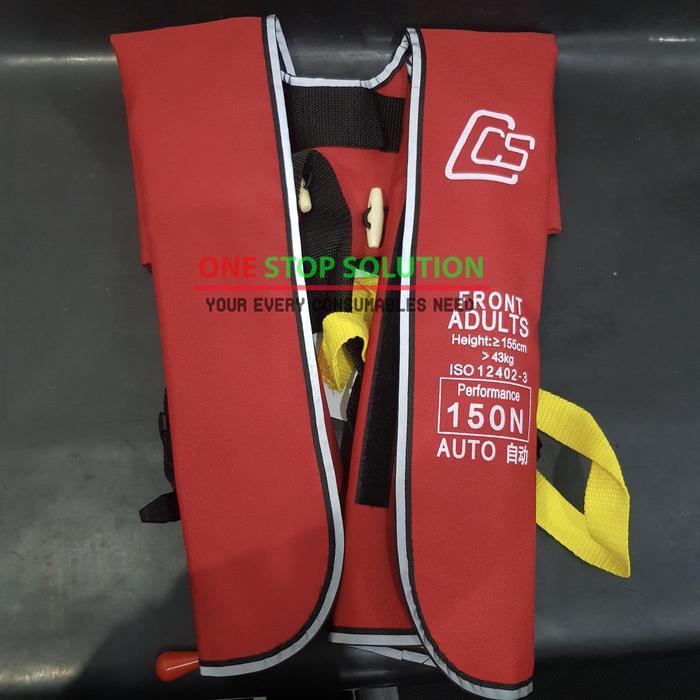 Jual INFLATABLE LIFE JACKET PELAMPUNG GAS CO2 AUTOMATIC CCS CERTIFIED ...