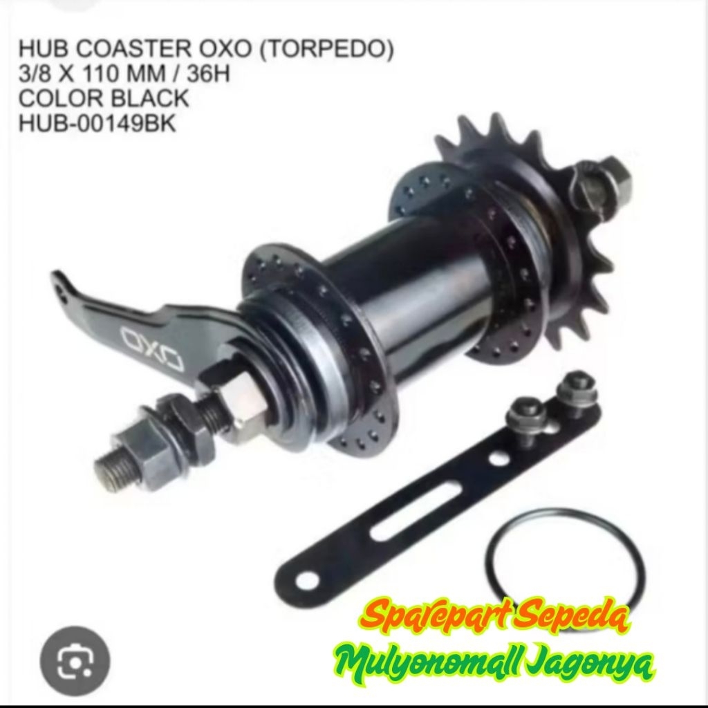 Jual Hub Torpedo Set 32H / 36H OXO 36H | Shopee Indonesia