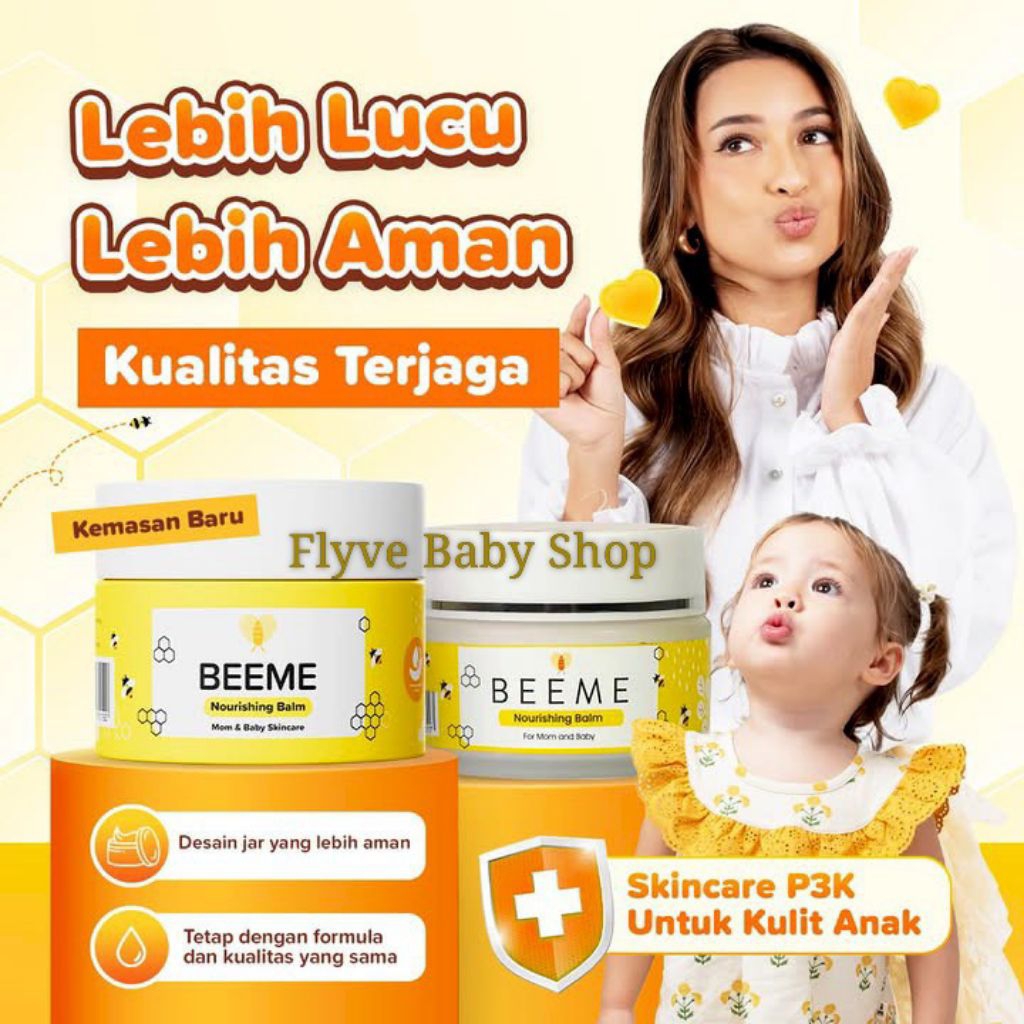 Jual BALM SERIES - Beeme Nourishing Multipurpose Lip Balm Kuning 15gr ...