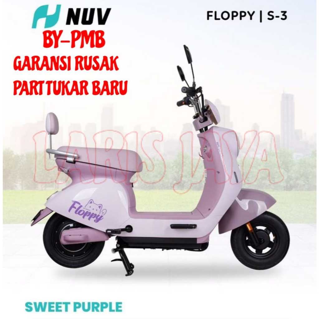 Jual sepeda listrik pmb nuv s2 nyra s3 floppy s5 naver s6 savox s7 ...