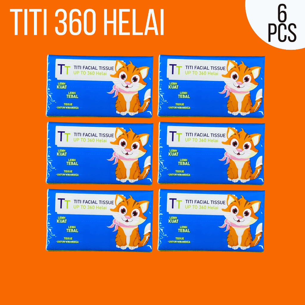 Jual TITI 360 PAKET 6 PCS - tisu murah promo, tisu wajah, tissue murah ...