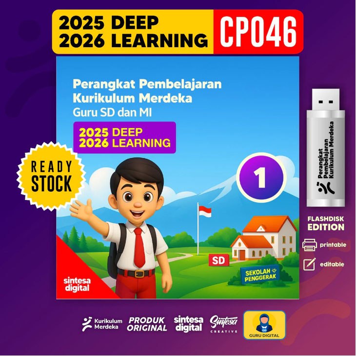 Jual FD RPP MODUL AJAR KURIKULUM MERDEKA SD/MI KELAS 1 REVISI CP TERBARU CP 046 TA 2025-2026 ...