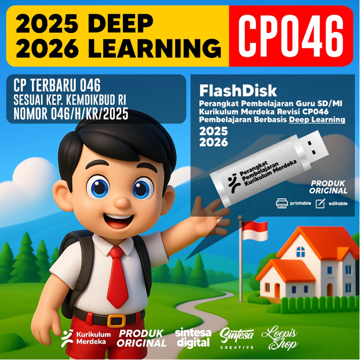 Jual FLASHDISK PERANGKAT PEMBELAJARAN MODUL AJAR KURIKULUM MERDEKA DEEP LEARNING REVISI TERBARU ...