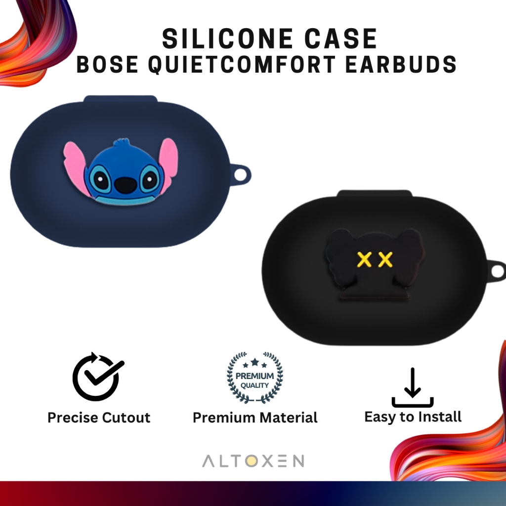 Jual Casing TWS Bose Quietcomfort Earbuds Motif Kartun Lucu – Cover ...
