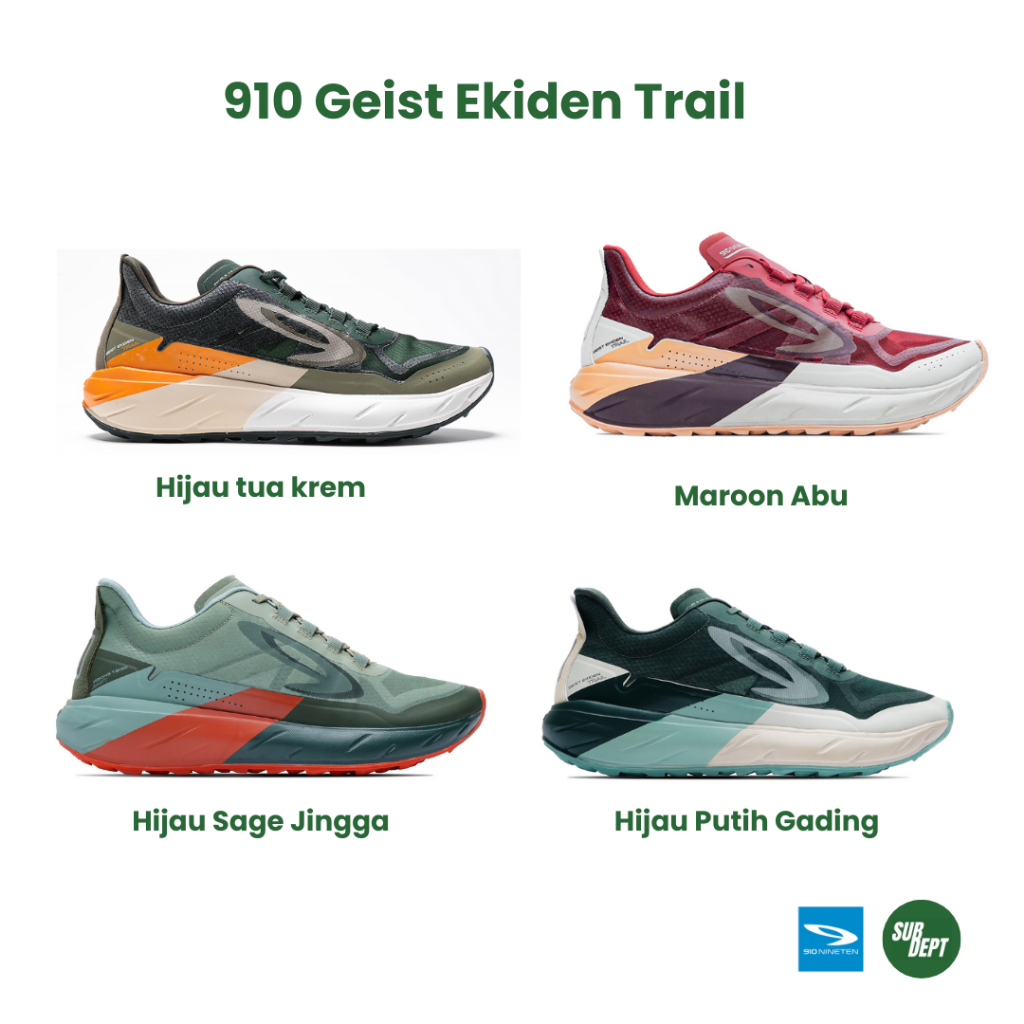 Jual Sepatu Trail Run 910 Geist Ekiden Trail | Shopee Indonesia