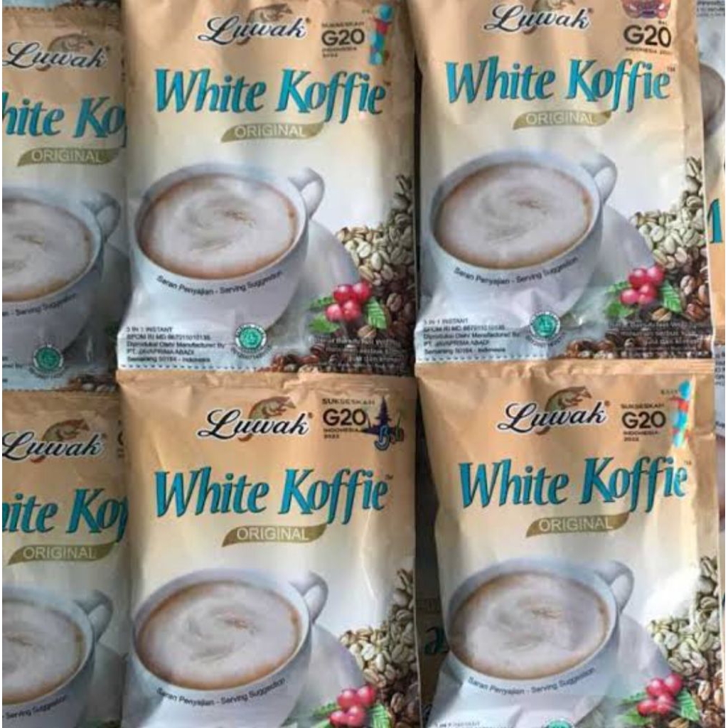 Jual Kopi Luwak White original 20gr - 10rb | Luwak White Kopi pilihan ...