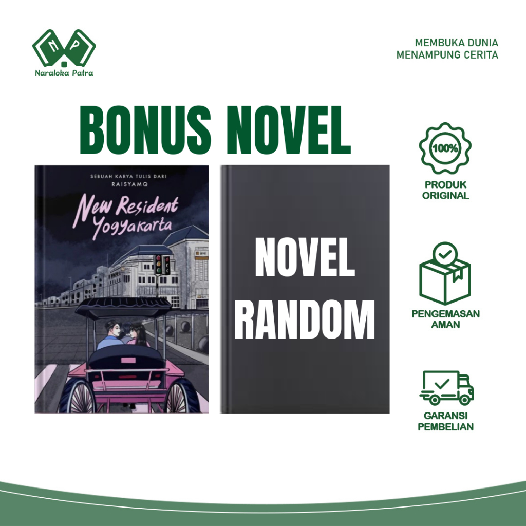 Jual Buku Novel New Resident Yogyakarta - Raisyamq - Red Swan Books ...