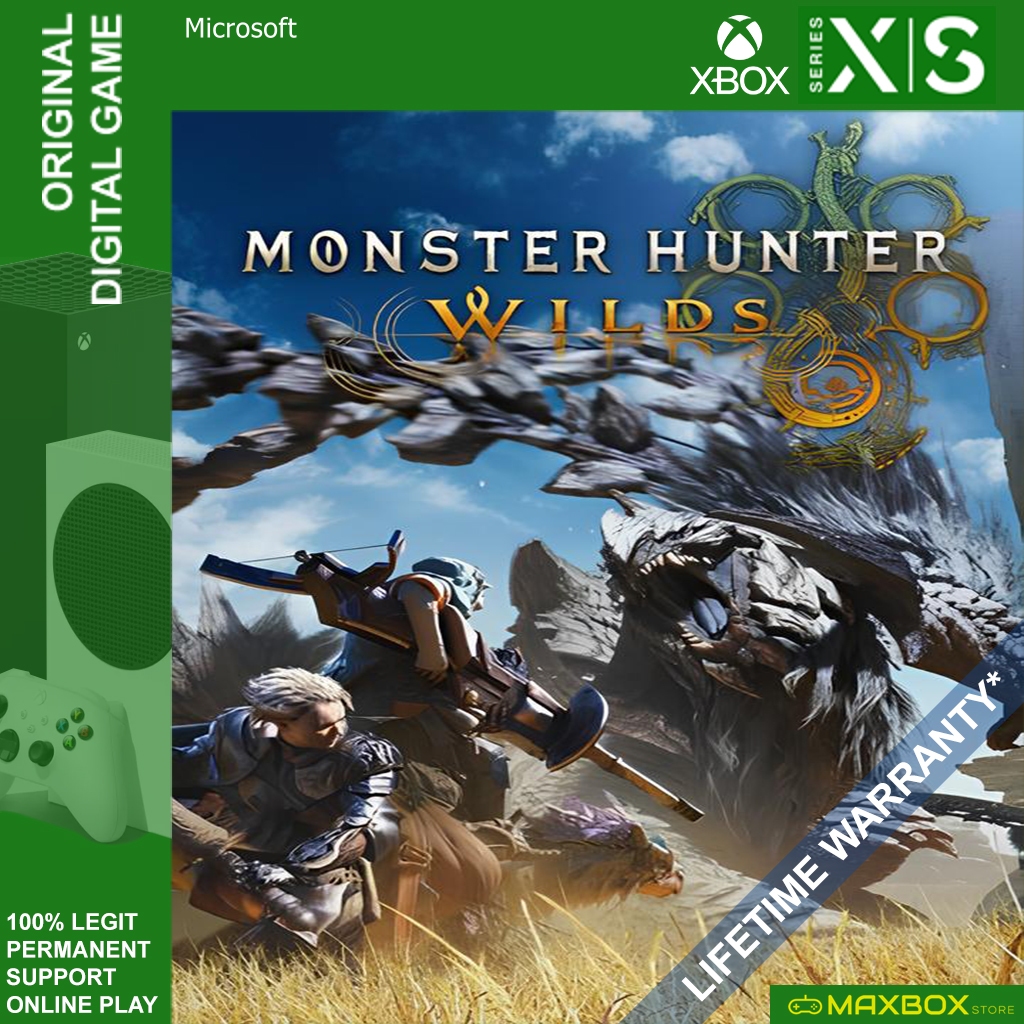 Jual MONSTER HUNTER WILDS XBOX SERIES X|S ORIGINAL GAME | Shopee Indonesia