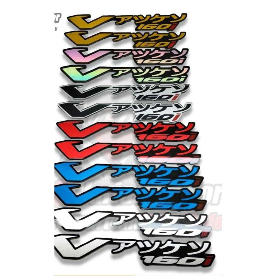 Jual SEPASANG (KIRI DAN KANAN)Emblem Vario 160i Japan Logo 3D Vario ...