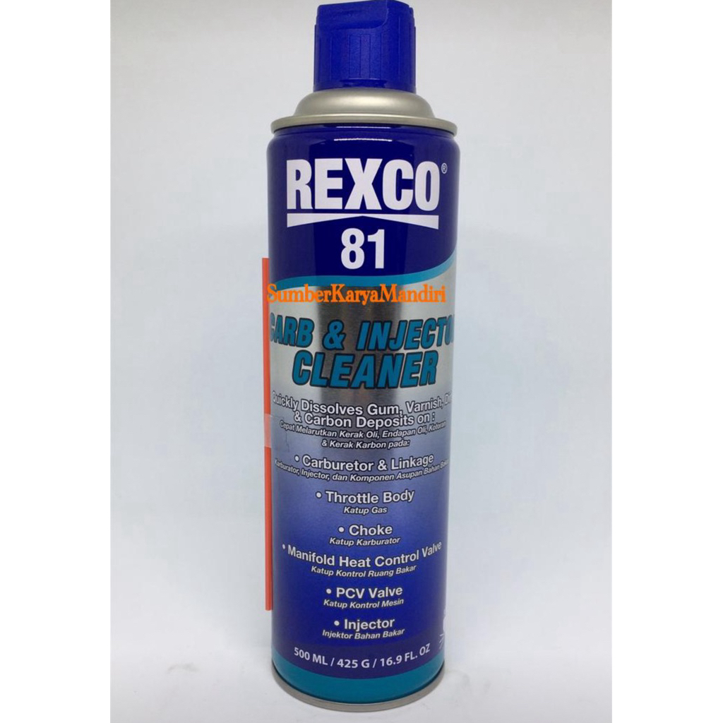 Jual Rexco 81 Carb & Injector Cleaner (500 ml) | Shopee Indonesia