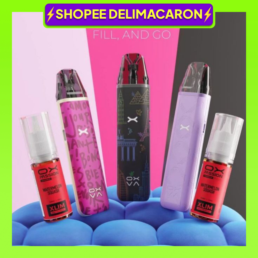 Jual NEW COLOR OXVA XLIM GO GRAFITTI SERIES BUNDLING 15ML AUTHENTIC ...