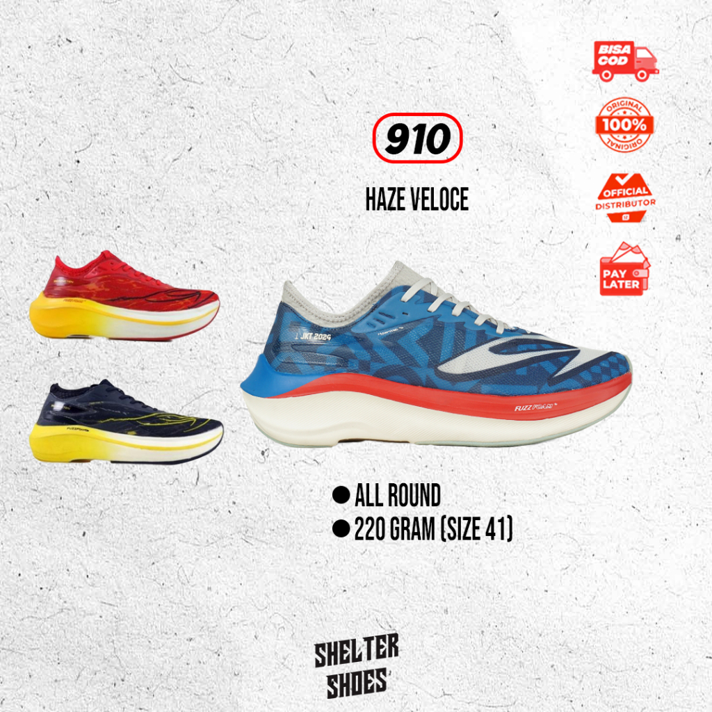 Jual NINETEN 910 HAZE VELOCE SE JAKARTA JKT SEPATU LARI LONG RUN RACE ...