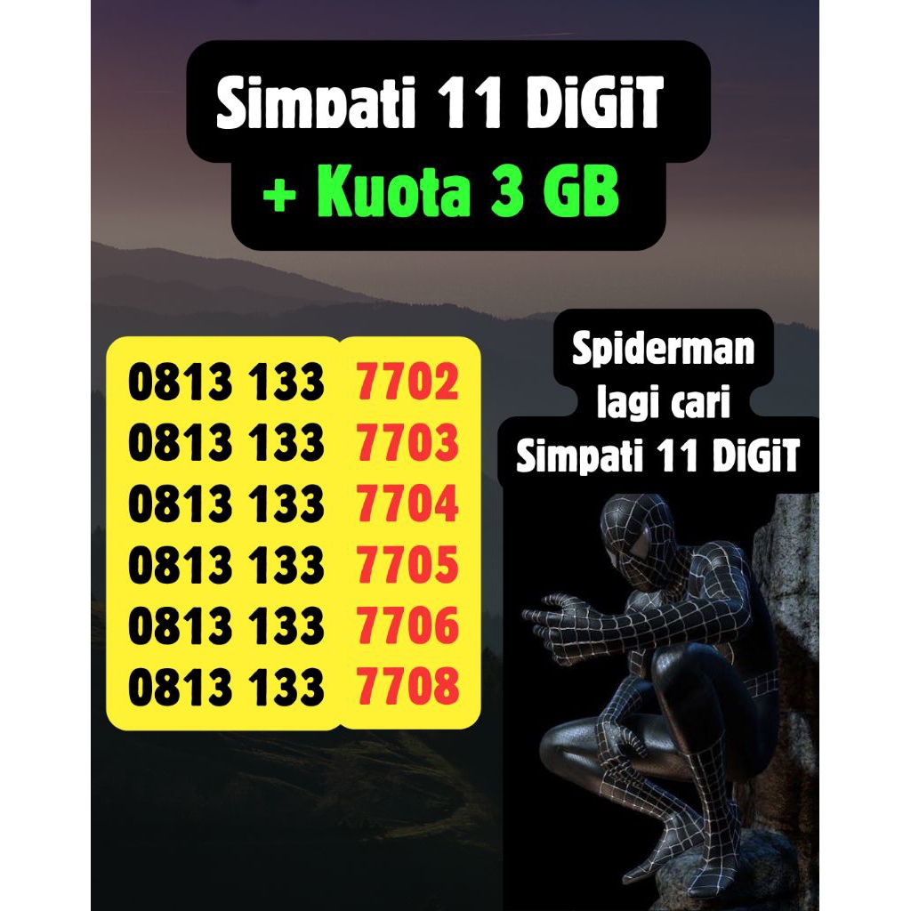 Jual PERDANA SIMPATI Cantik | Shopee Indonesia