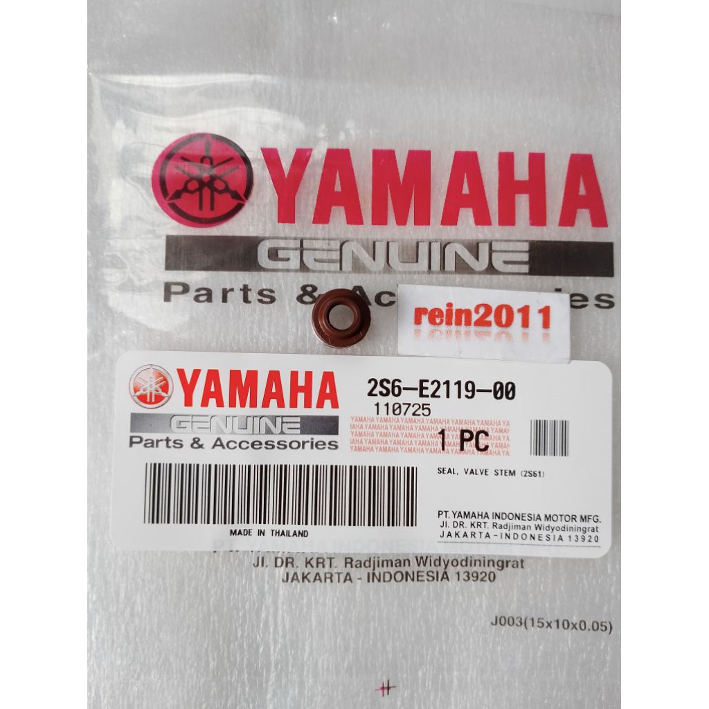Jual SEAL SIL KLEP JUPITER MX NEW MX OLD VIXION OLD LAMA ASLI ORI YAMAHA 2S6 E2119 00 | Shopee ...