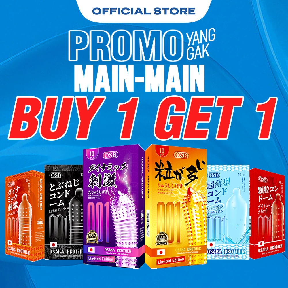 Jual Osb Osaka Brother Kondom 001 Buy 1 Get 1 (2 Kotak Isi 20 Pcs) | Shopee Indonesia