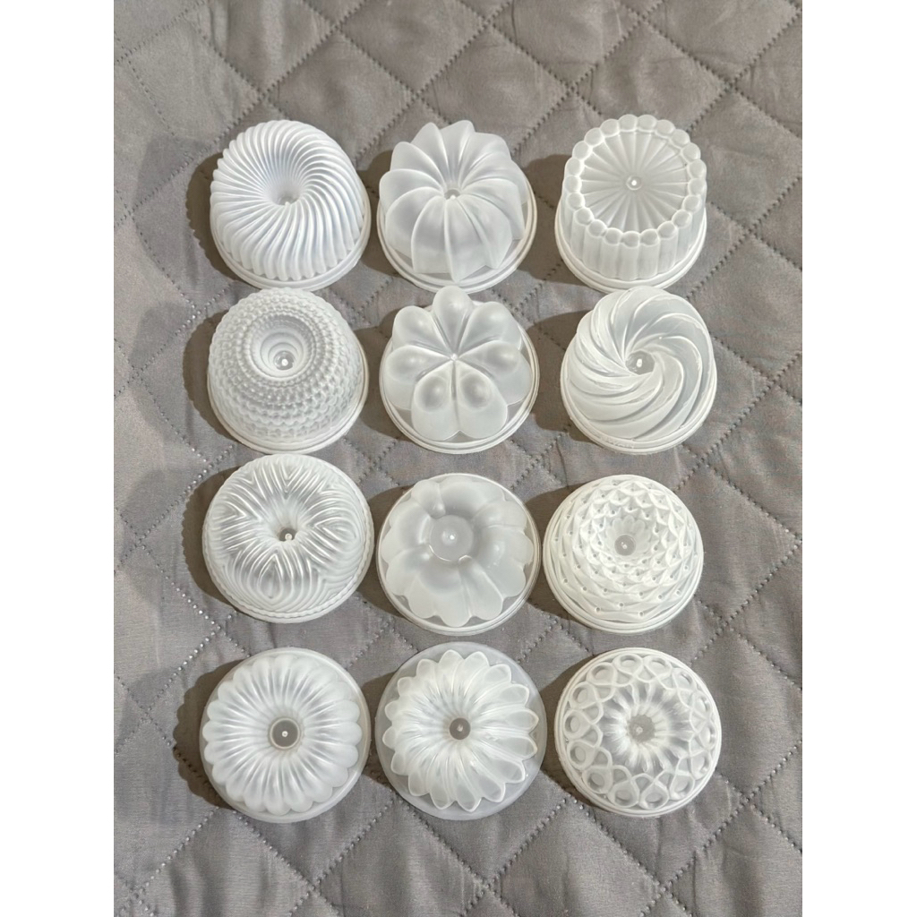 Jual (12 pcs) Cetakan Puding Mini BAVAYA Agar Jelly Bolu Coklat Es Ager ...