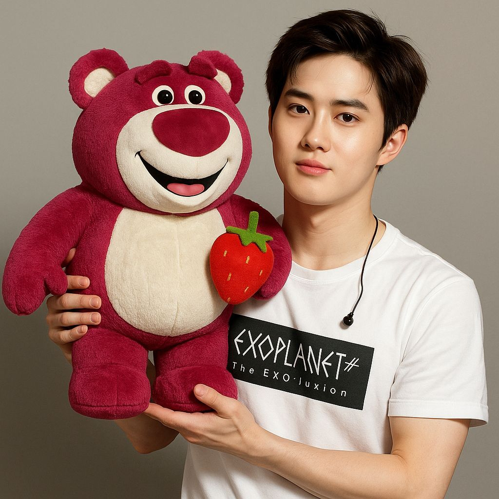 Jual Mainan Boneka Lotso strobery mewah bahan halus ukuran 35cm kado ...