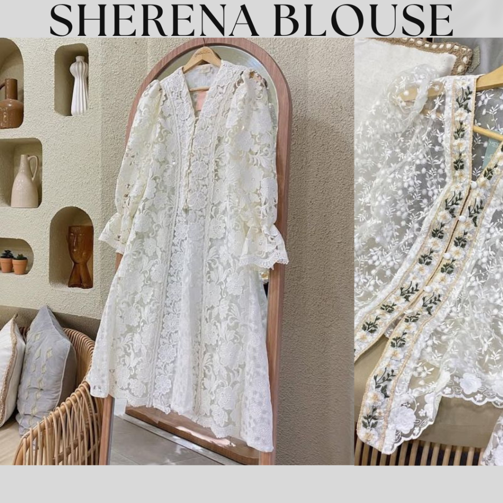 Jual PESONA SHERENA BLOUSE BROKAT // OUTIF KONDANGAN // IDUL FITRI ...