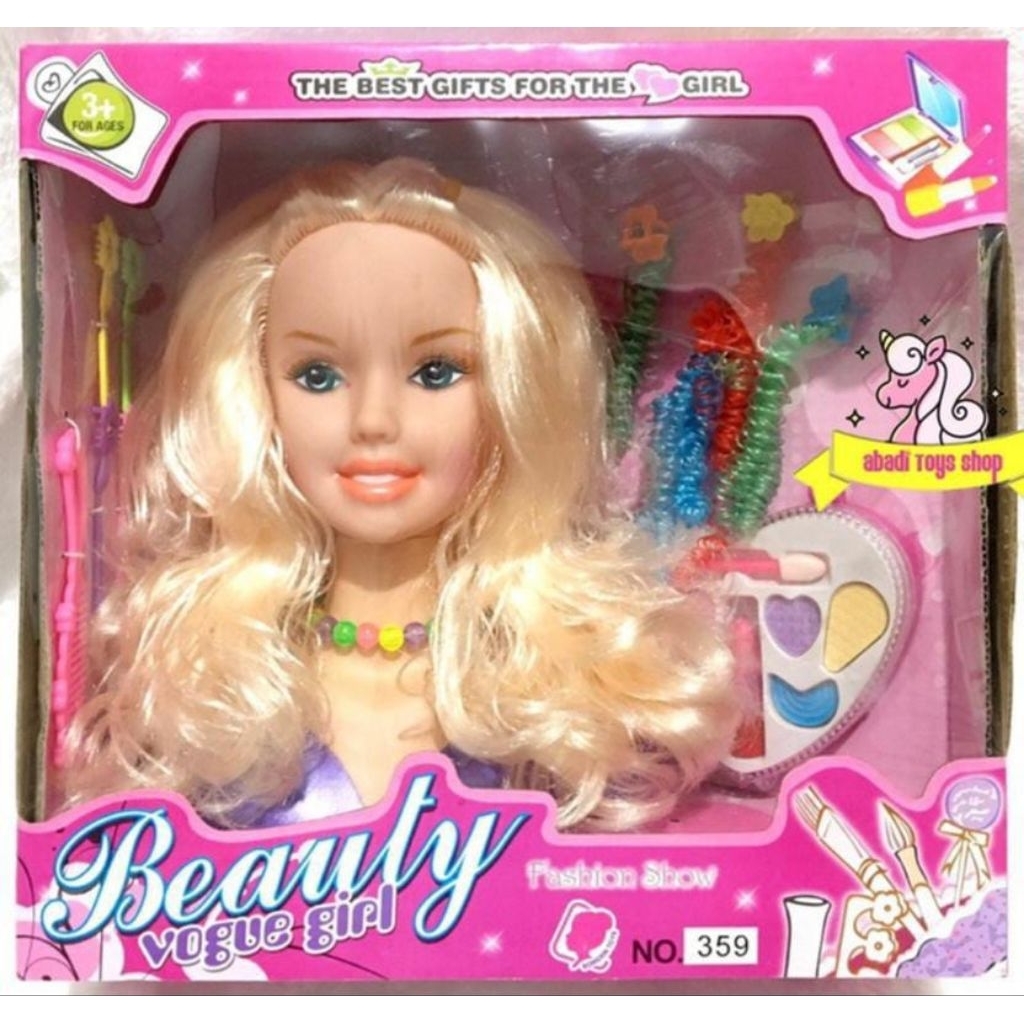 Jual Mainan Makeup Edukasi Beauty Girl Makeup kepala Kado Anak | Shopee ...