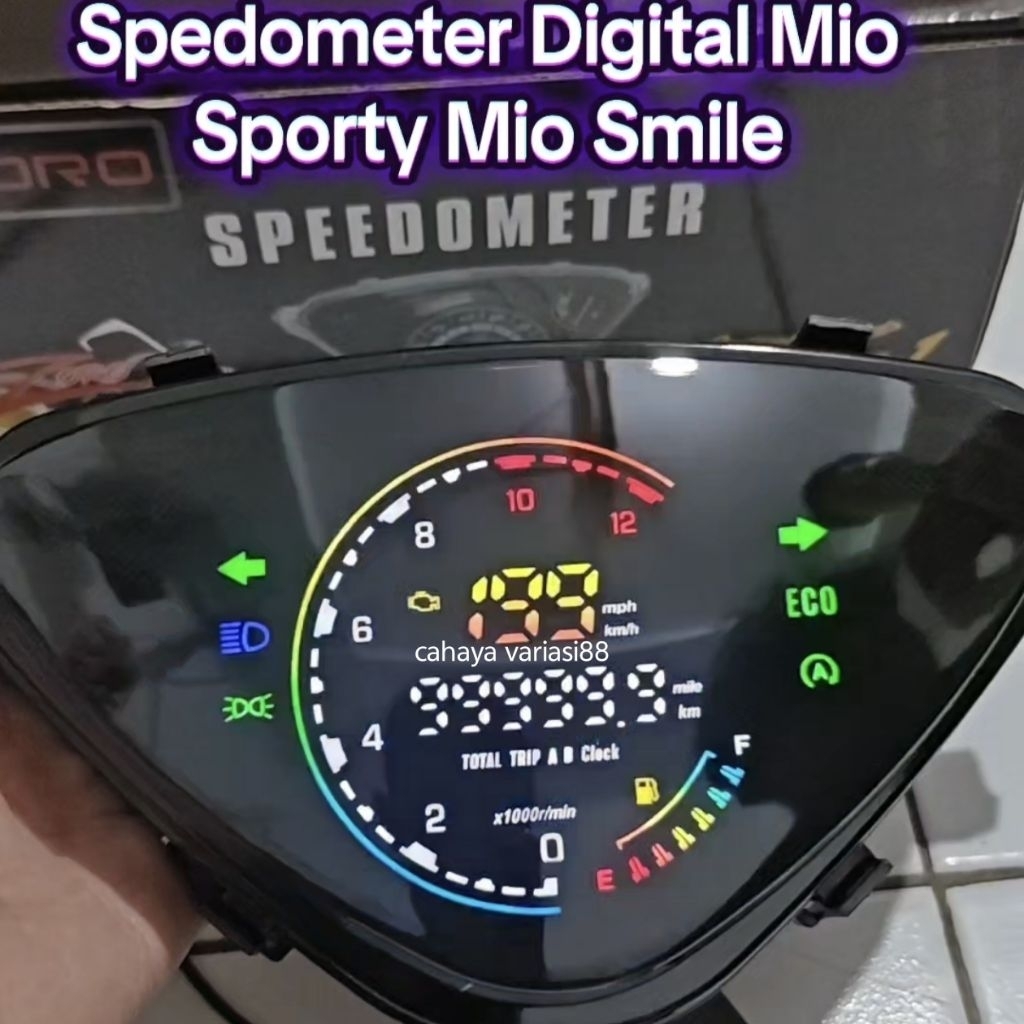 Jual Spedometer Digital Led Kekinian Yamaha Mio Smile Mio Sporty ...