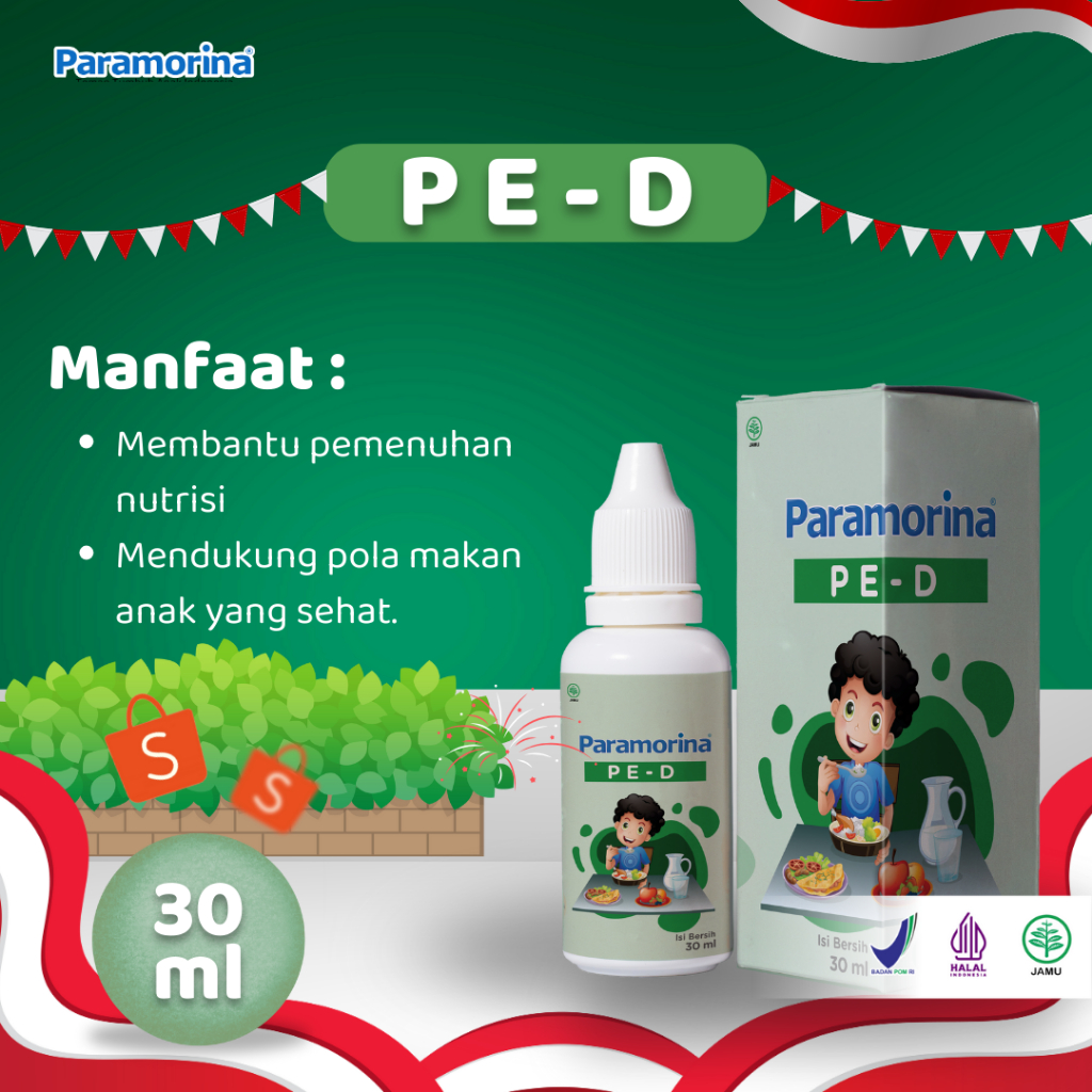 Jual Paramorina PE-DROP-Membantu lancar jalan anak-Usia 6 bulan Sampai ...