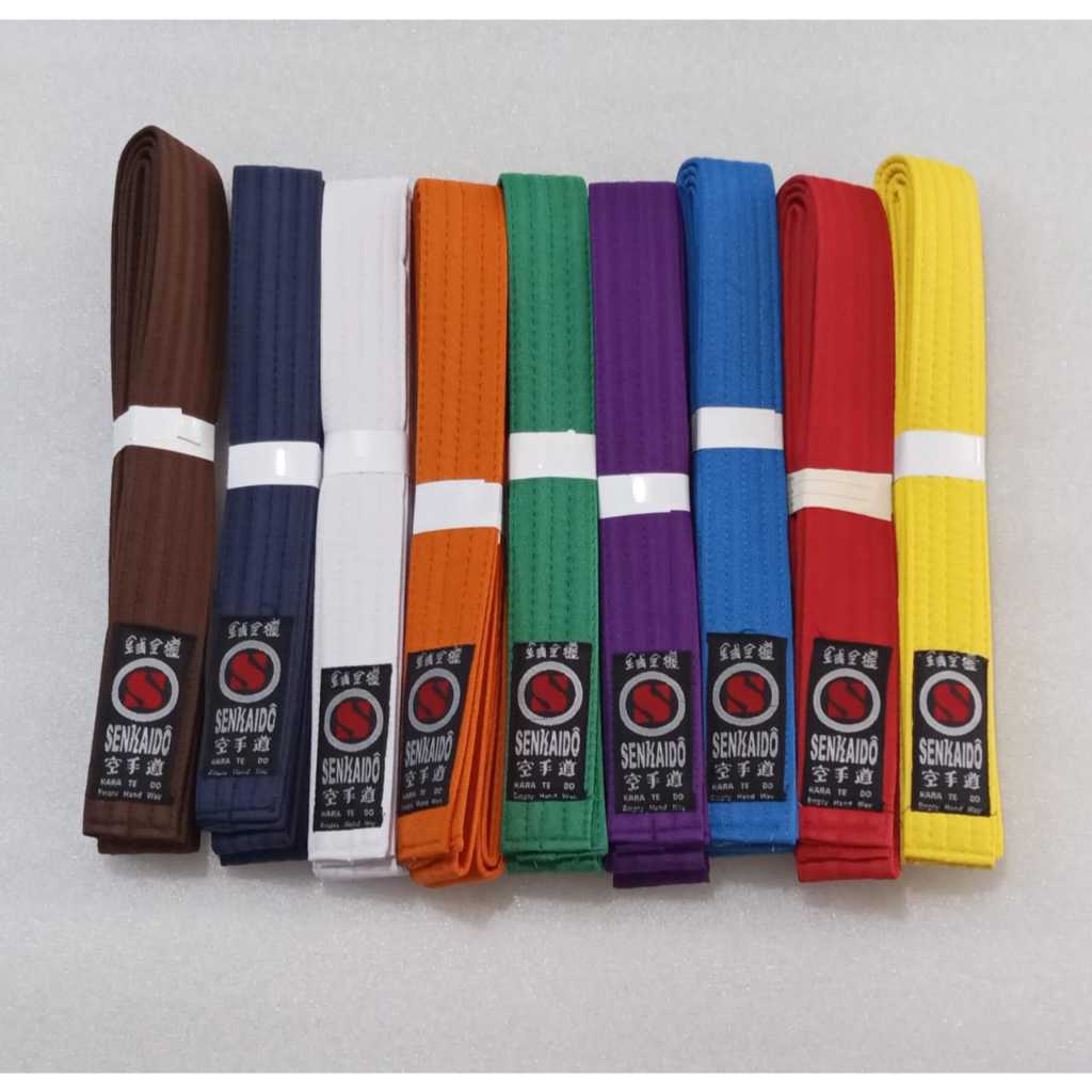 Jual Sabuk beladiri Senkaido (karate, taekwondo, kempo, silat dll ...