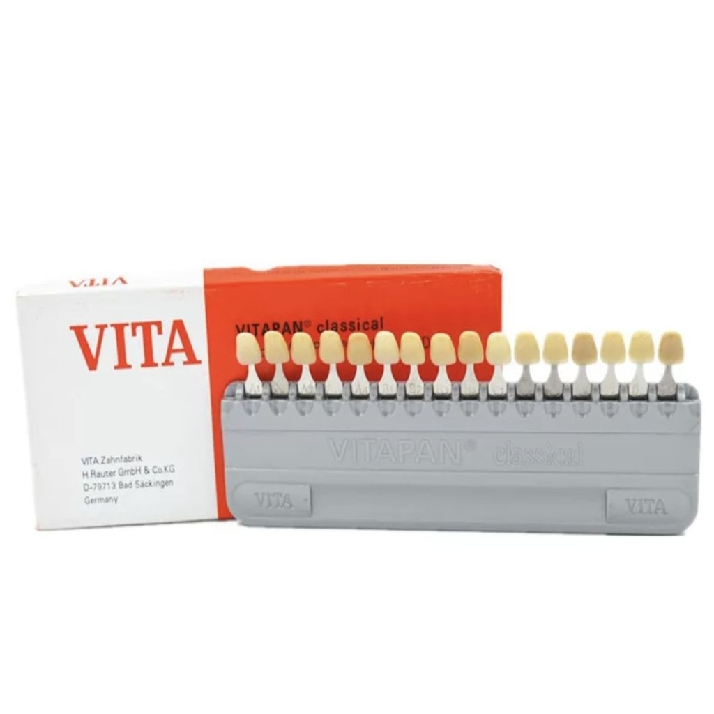 Jual Vita Vitapan Classical Shade Guide Dental Panduan Warna Gigi 16 ...
