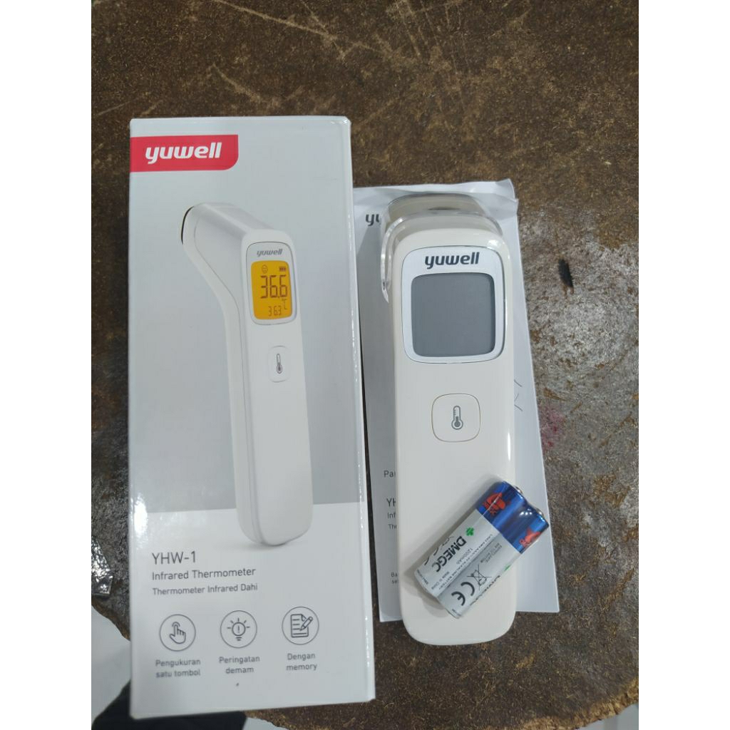 Jual Termometer Digital Infrared Yuwell YHW-1 One Med / Termometer ...