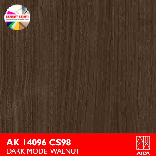 Jual JCube HPL AICA ASIA AS AK 14095 CS98 - DARK MODE WALNUT - WOODGRAIN | Shopee Indonesia