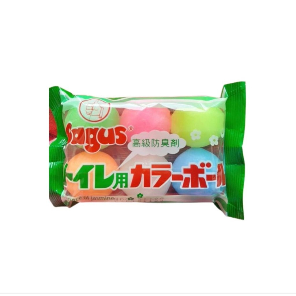 Jual Kamper Bagus Toilet Colour Ball 6's 240g | Shopee Indonesia