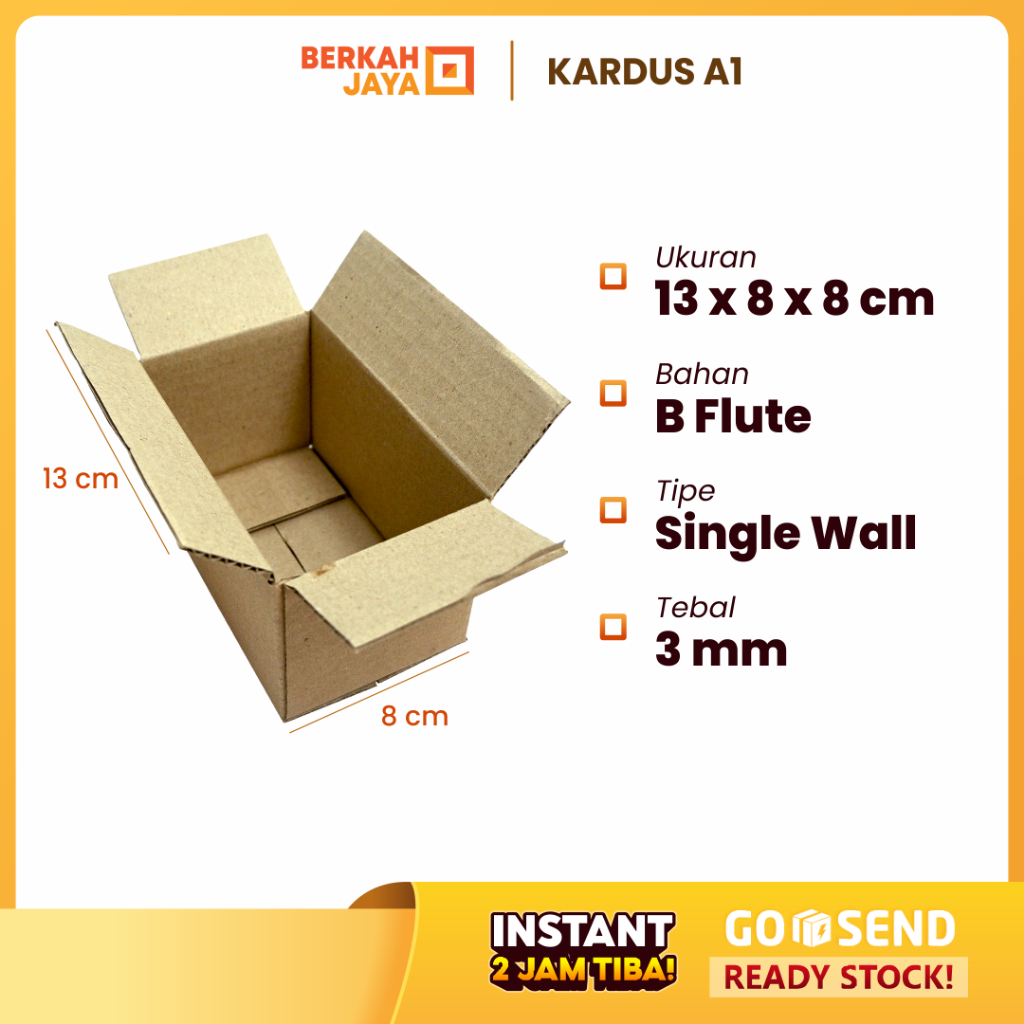 Jual [KHUSUS INSTANT] 13x8x8 cm KARDUS PACKING MADU, BOTOL KECIL ...