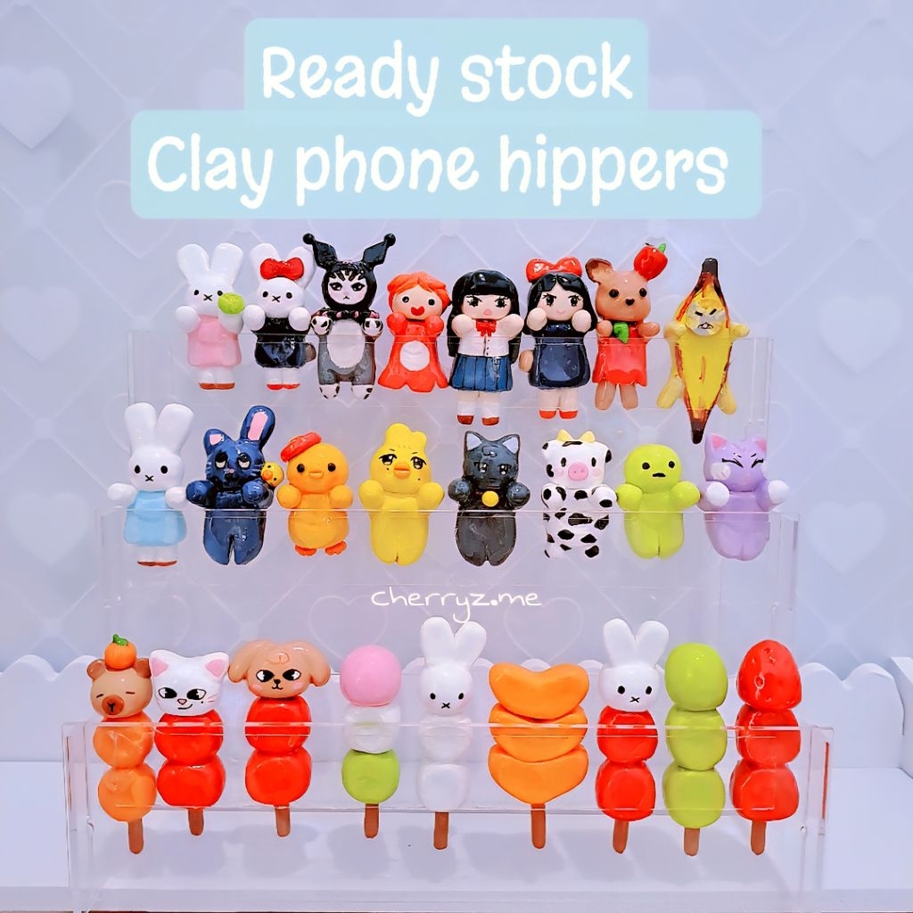 Jual [READY STOCK | OPEN CUSTOM] Phone Hippers | Clay Hippers | Custom ...