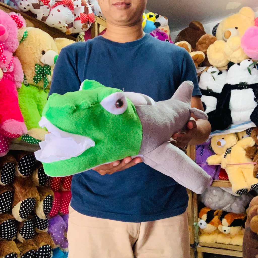 Jual Boneka Anomali Viral Bombardiro Crocodillo Pesawat Buaya Lucu ...