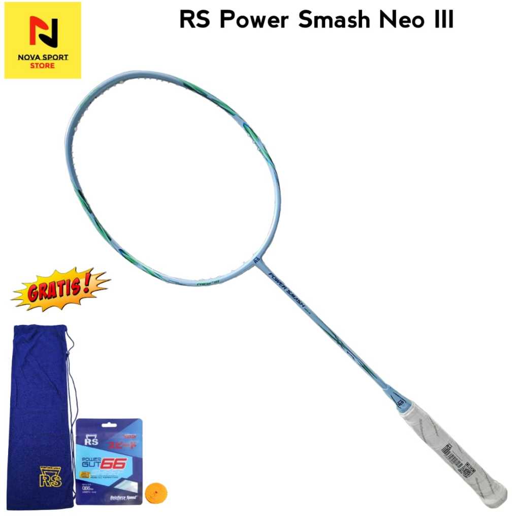 Jual Raket Badminton RS Power Smash Neo III | Shopee Indonesia