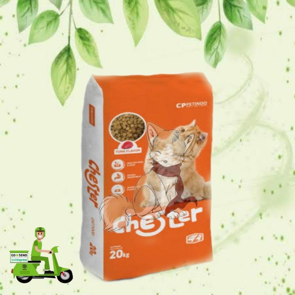 Jual CHESTER TUNA flavor 7KG / 8KG makanan kucing premium 7 KG - 8 KG ...