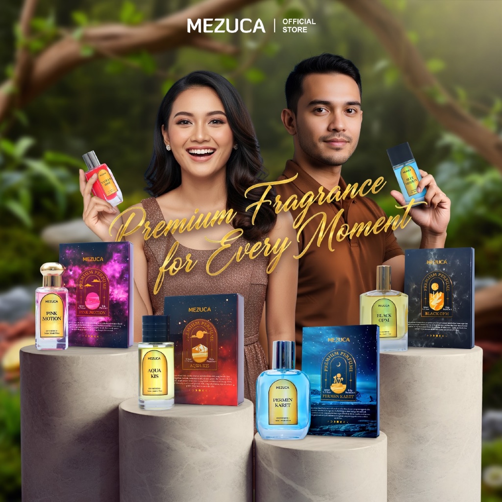 Jual MEZUCA [Paket Bundling] Perfume EDP Premium 50mL Eau De Parfum ...