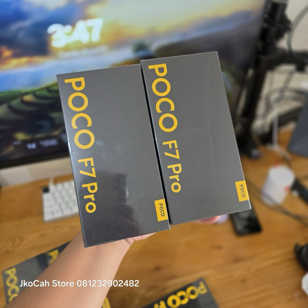 Jual POCO F7 PRO 12/512gb Biru New Segel No Repack | Shopee Indonesia