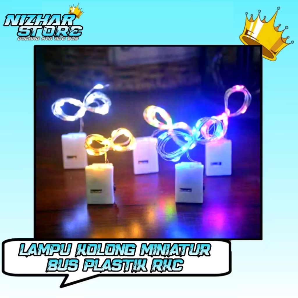 Jual Lampu kolong miniatur bus plastik rkc | Shopee Indonesia